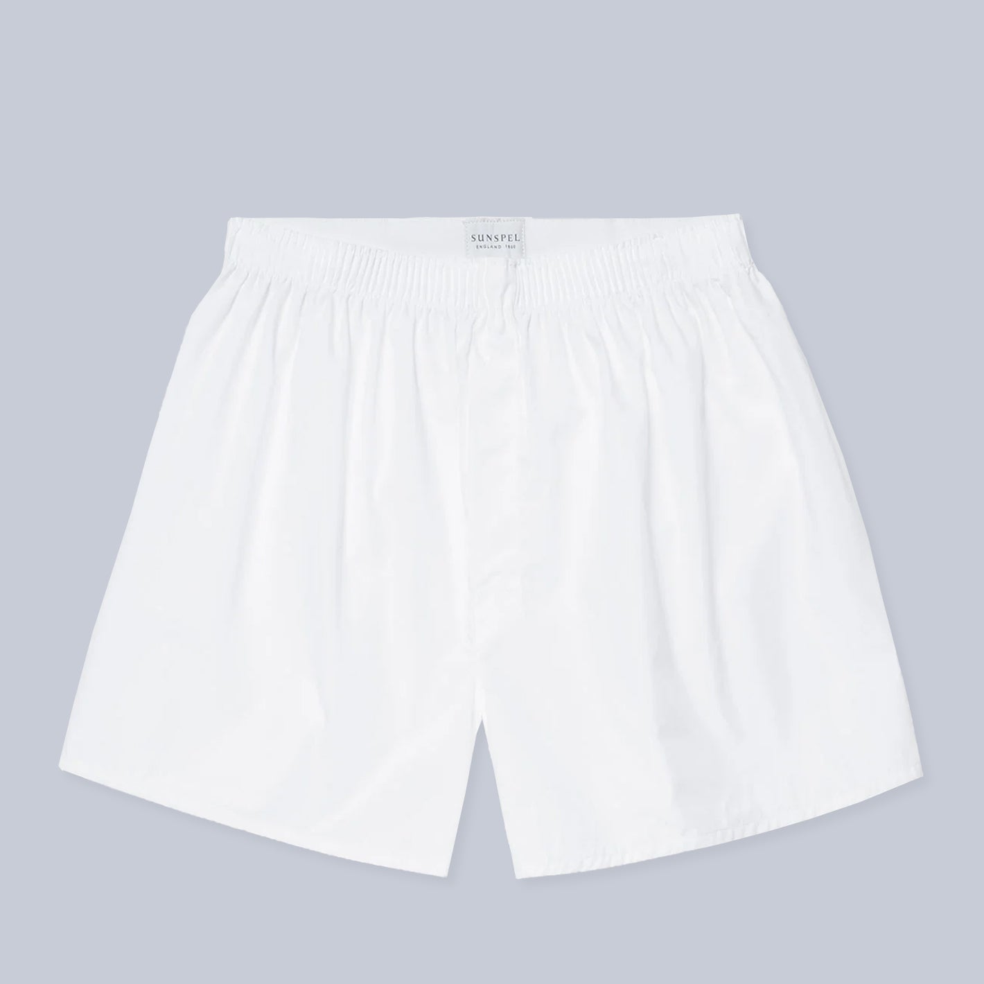White Cotton Boxer Shorts – Lund & Lund